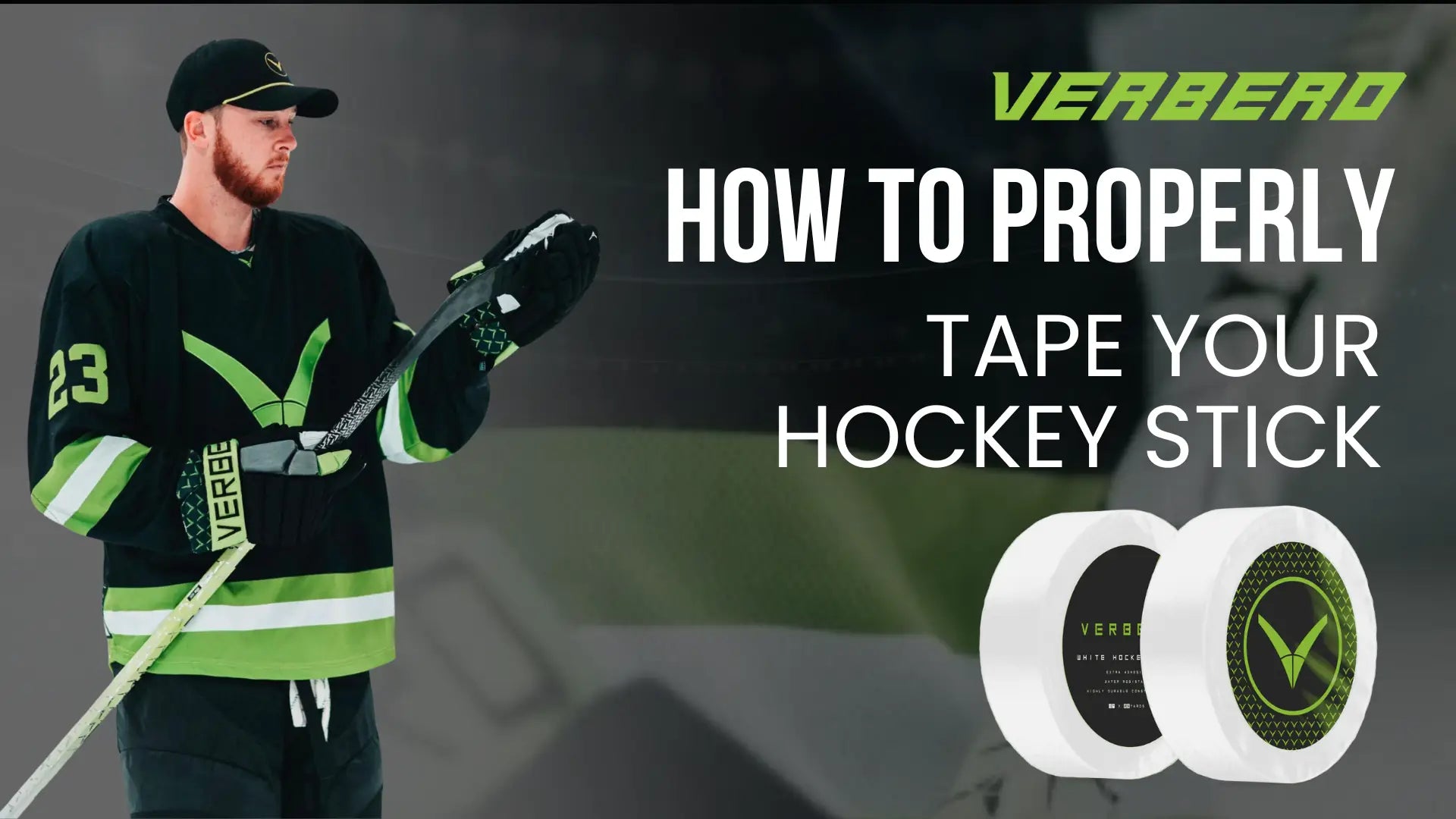How to Tape Your Hockey Stick Like a Pro? – Verbero™