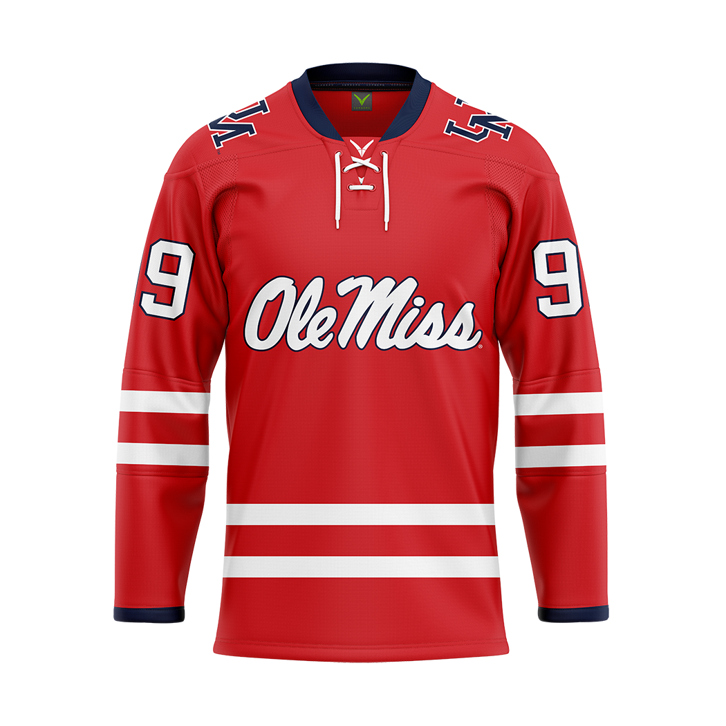Ole Miss Red Custom Hybrid Jersey – Verbero™