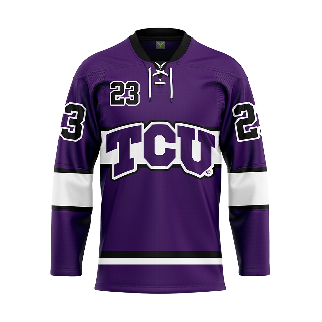 TCU Purple Custom Replica Sublimated Jersey – Verbero™