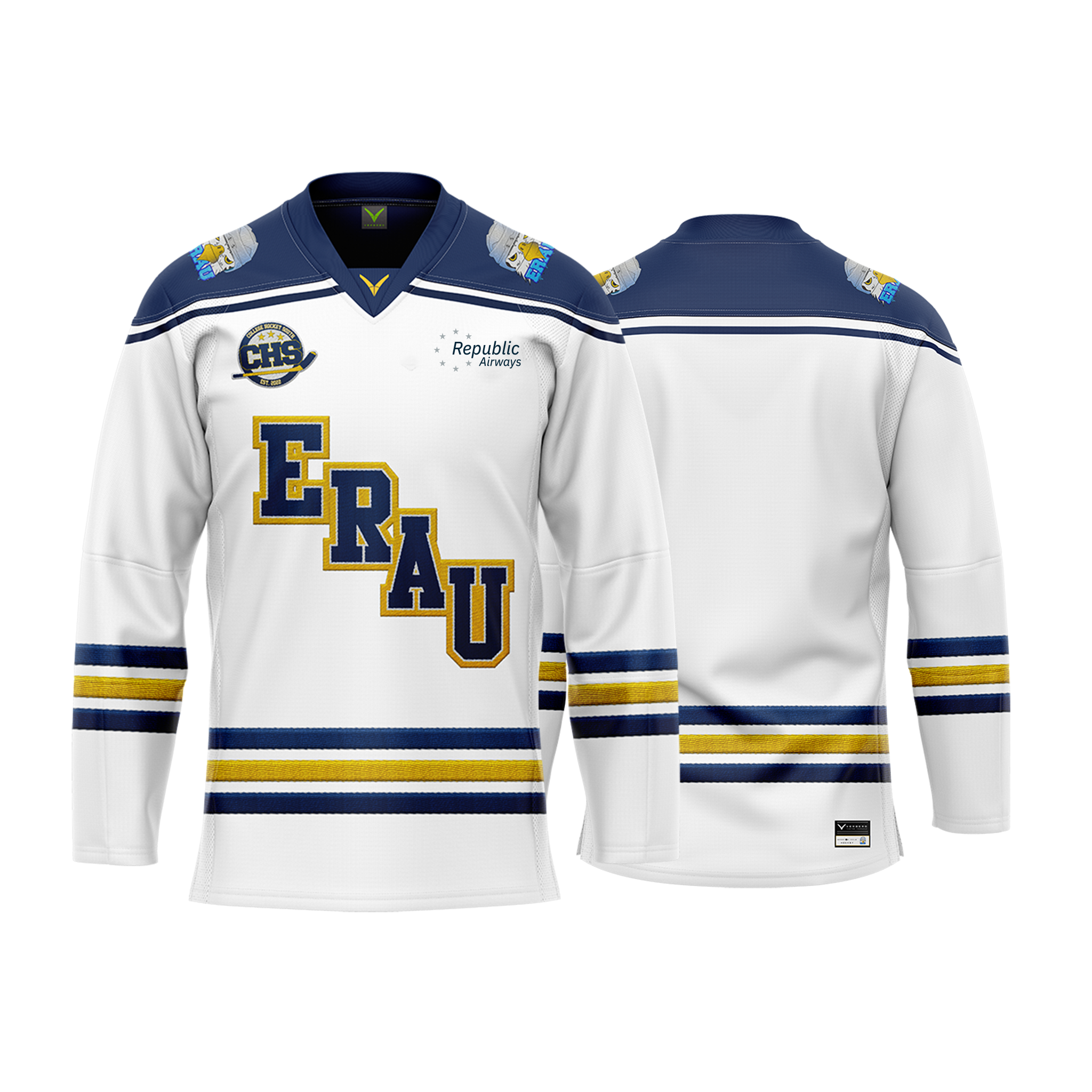 Embry Riddle White Sublimated Jersey – Verbero™